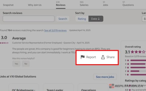 Indeed.com Reputation Management and Review Cleanup (Updated)